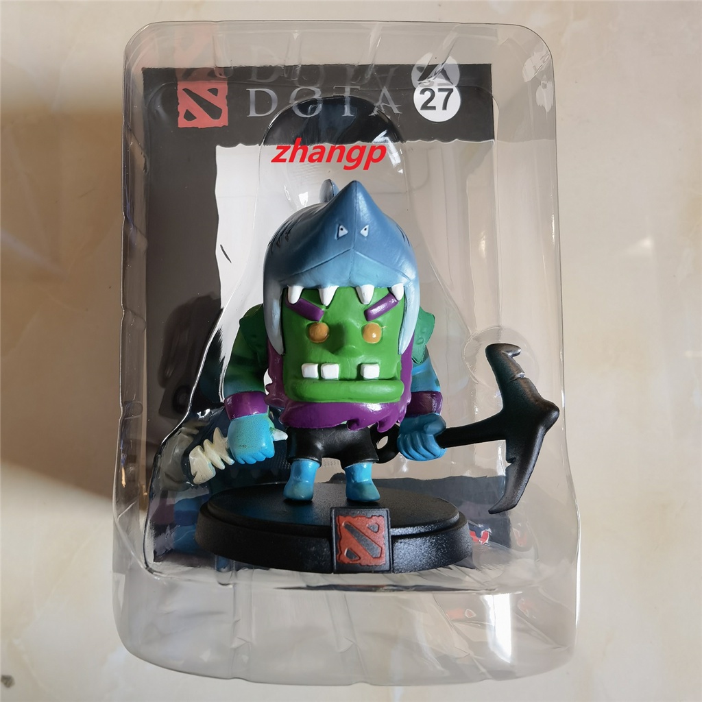 DOTA 2 Game Kunkka Lina Pudge Queen Tidehunter PVC Figure Collection ...