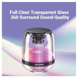 Awei Y386 Wireless Portable Bluetooth Speaker Symphony Lights 8W Dual ...
