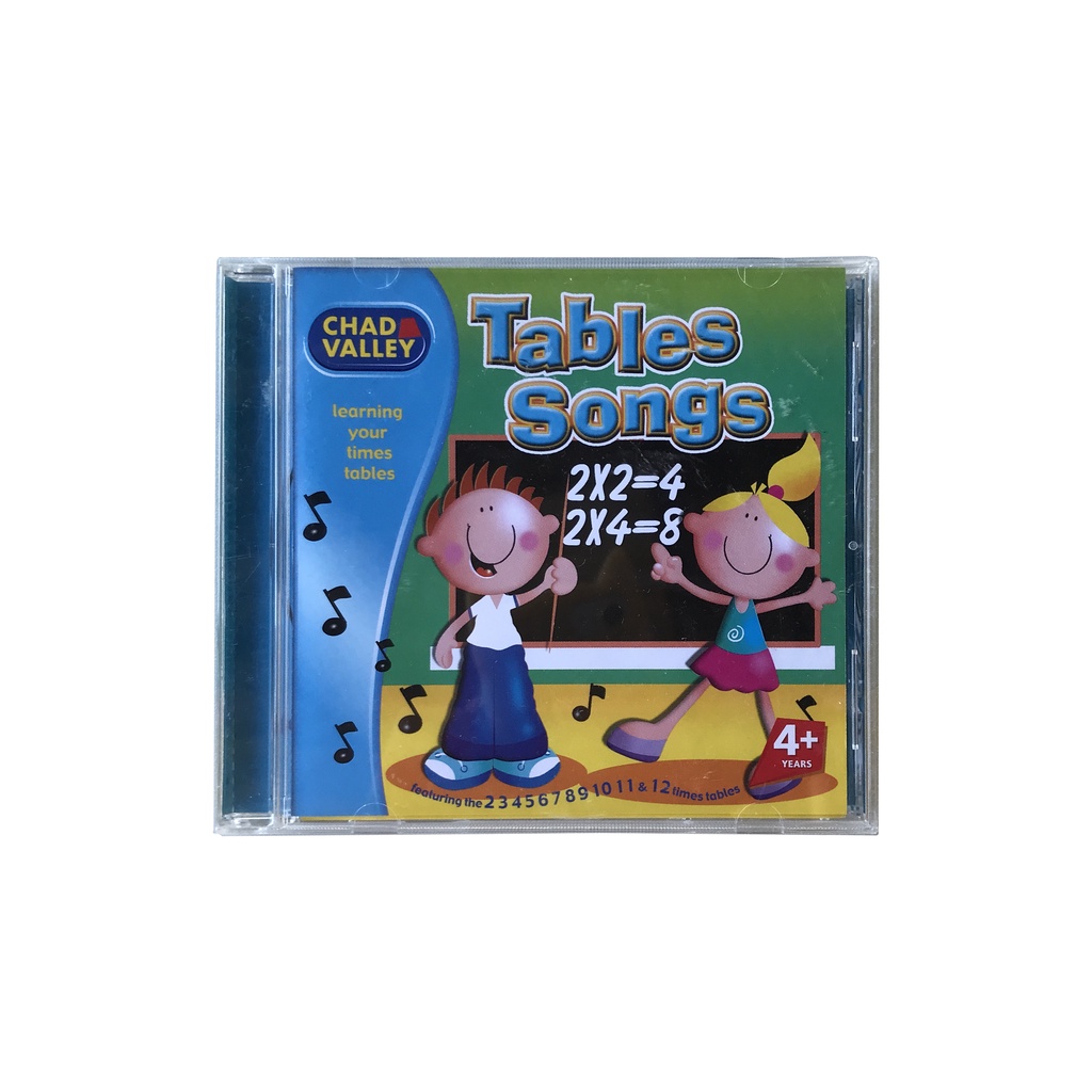 Tables Songs (Kids Learning, CD) | Shopee Philippines