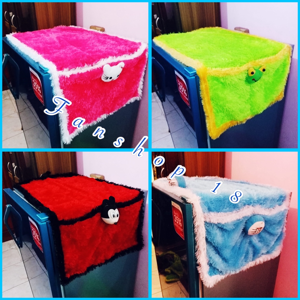 Fridge Cloth With Fur Character | Shopee Philippines