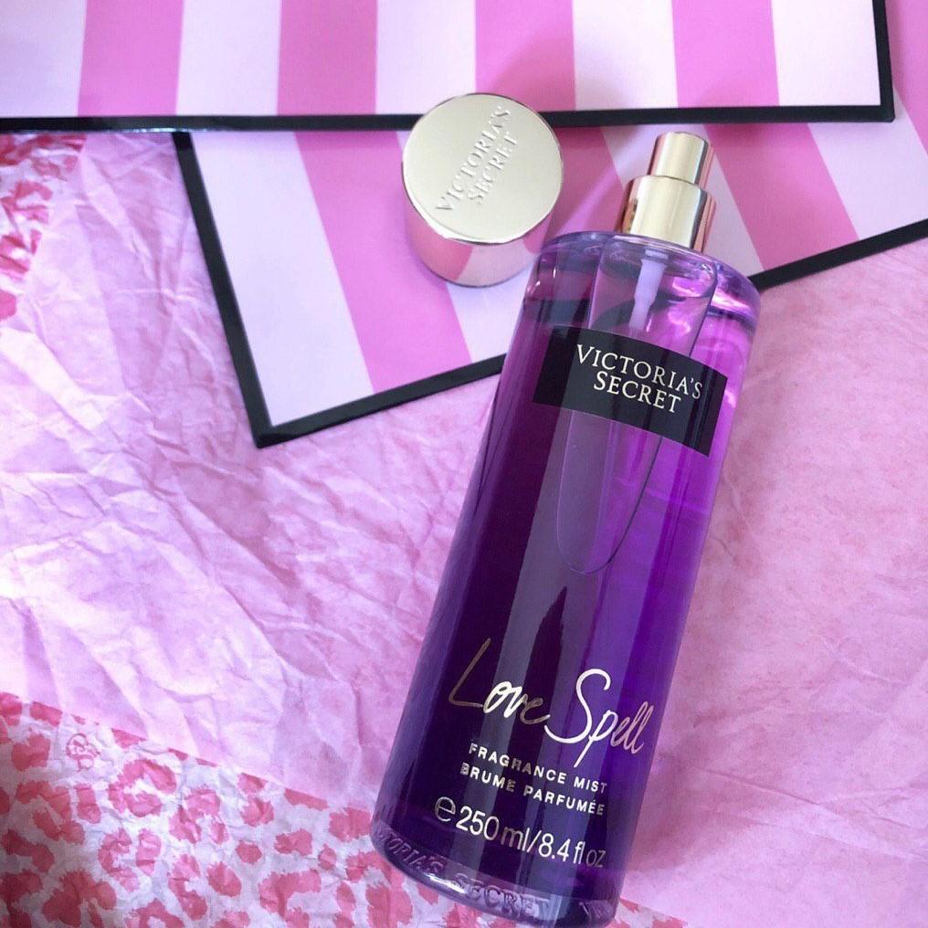 Love spell Victoria's secret Fragrance mist with US Barcode 250ml ...