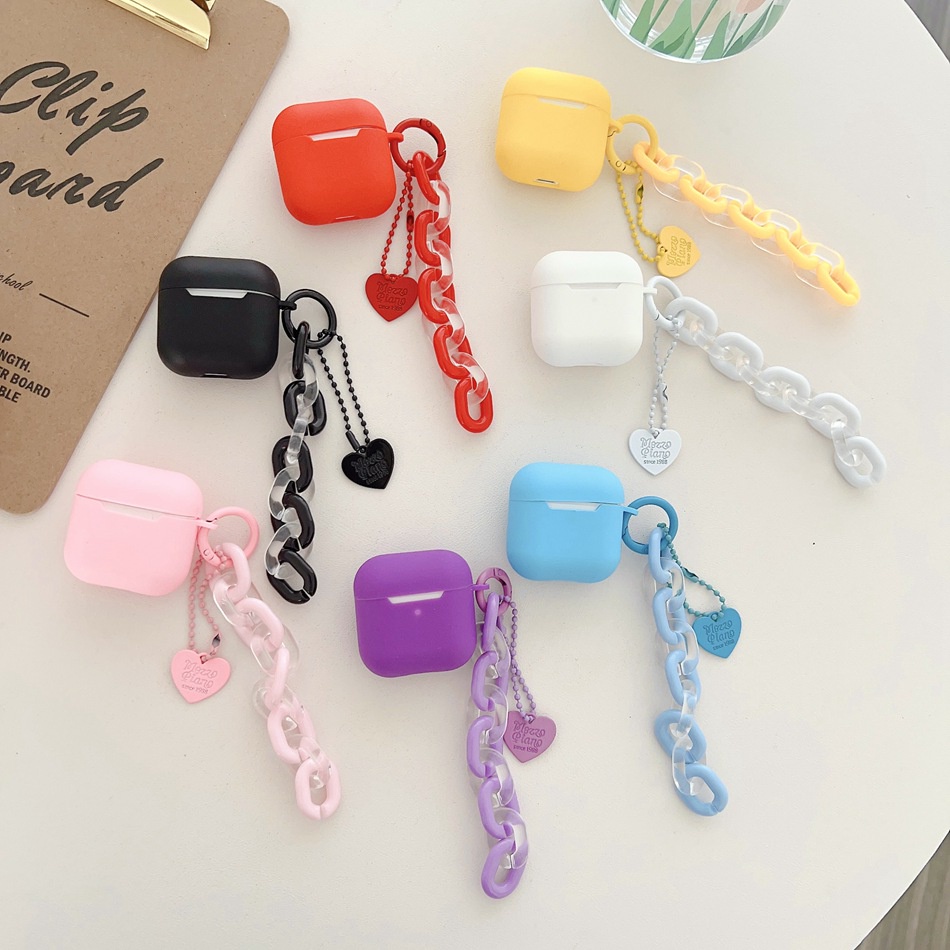 Silicone Case For Airpods Pro 4 Case Pro 5 Soft Protective Case Acrylic ...