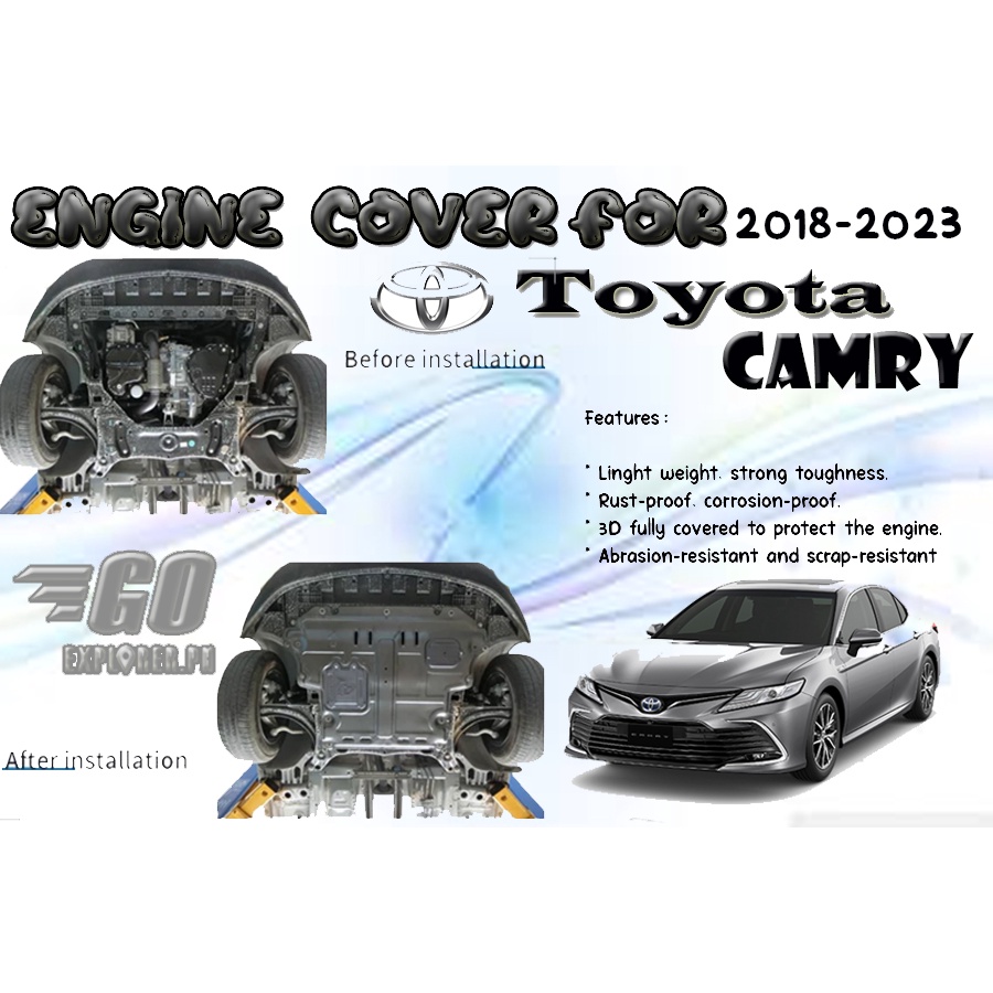 Toyota CAMRY Engine under cover 2018-2024/ Engine GUARD for TOYOTA ...