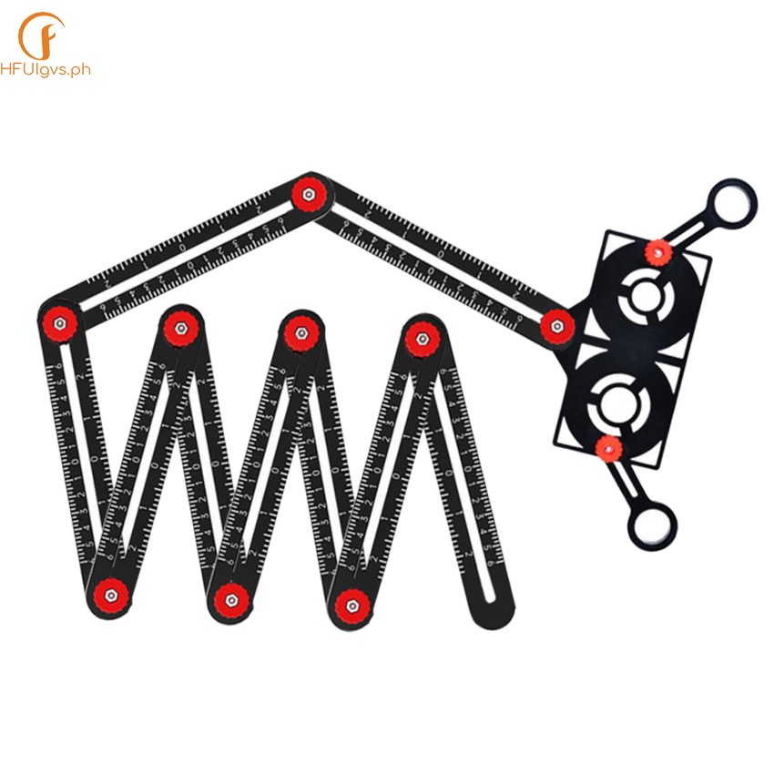 Tile Hole Locator Adjustable Tool Masonry Glass Fixed Angle Measuring ...