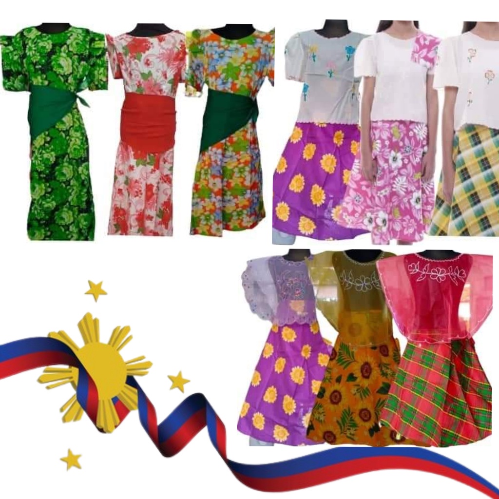 FILIPINIANA/BAROT SAYA/BALINTAWAK/PATADYONG | Shopee Philippines