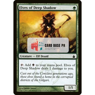 Elves of Deep Shadow - Magic the Gathering Trading Card | Shopee ...