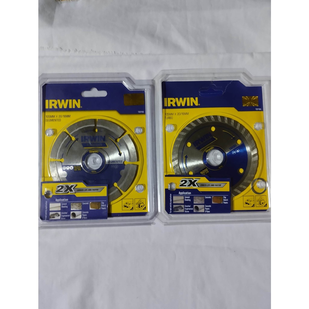 Makita and Irwin diamond cutting disc 4'' inches for tiles | Shopee ...
