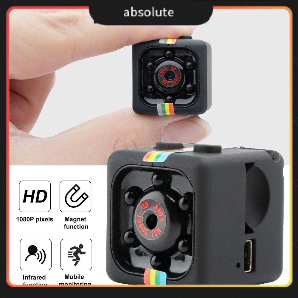 Sq11 Spy Mini Camera 1080p Sensor Night Vision Hd Camcorder Motion Dvr ...