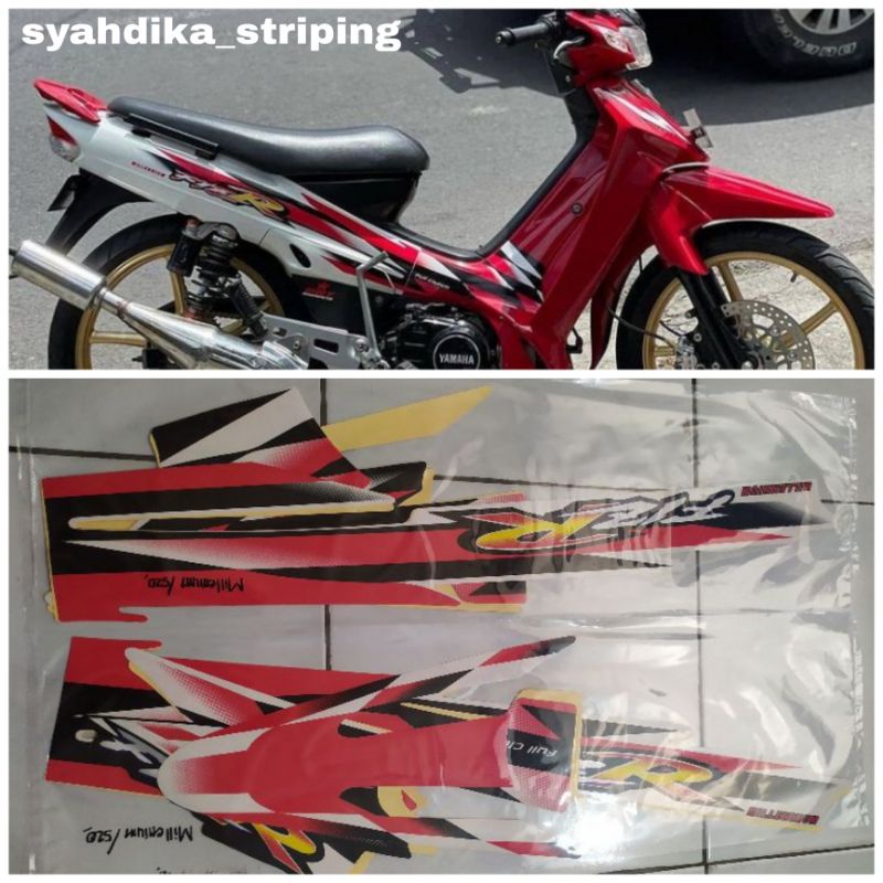 MERAH PUTIH Yamaha FIZR F1ZR FIZ R MILLENIUM MILLENIUM MILLENIUM RED ...