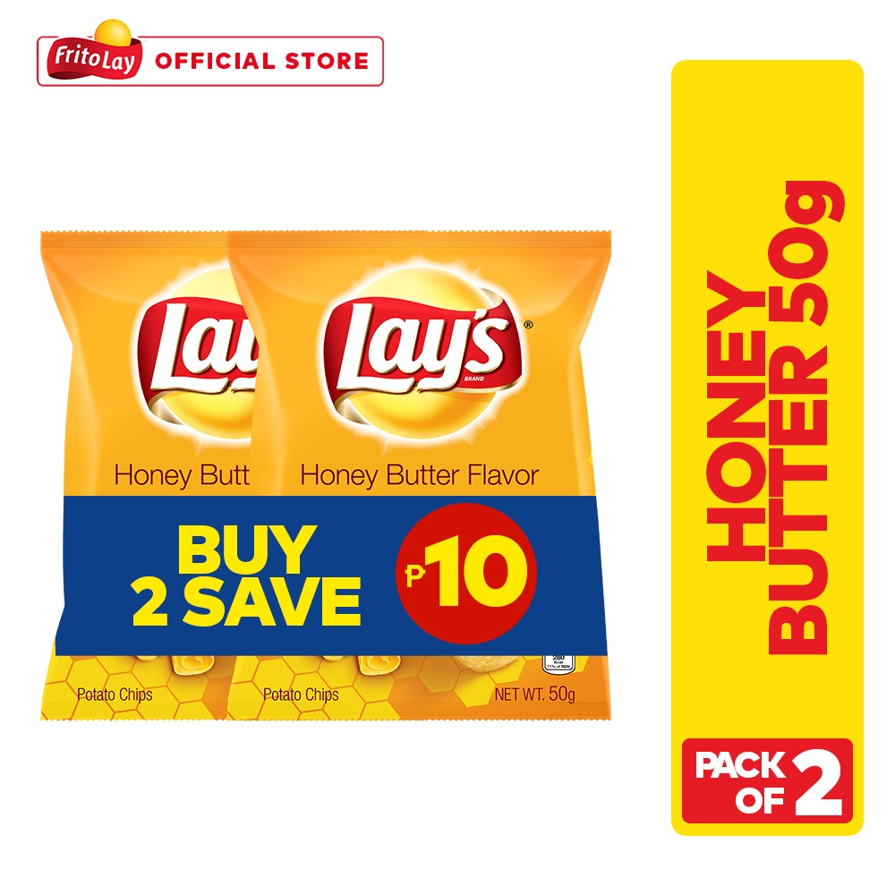 Lay's Honey Butter Potato Chips 50g Buy 2 Save P10 | Shopee Philippines Lay's Honey Butter Potato Chips 50g Buy 2 Save P10 | Shopee Philippines