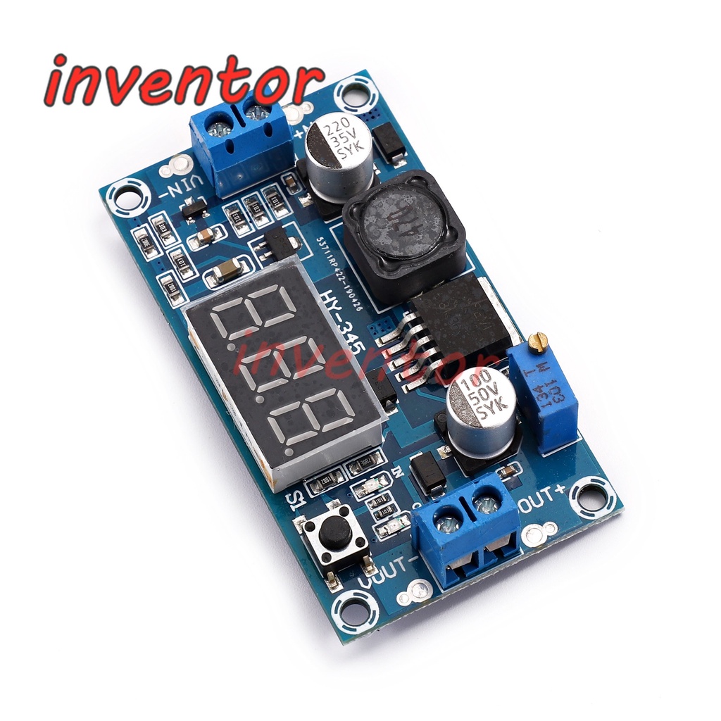DC-DC XL6009 Digital Boost Step Up Power Supply Module Adjustable 4.5-32V to 5-52V Step-up ...