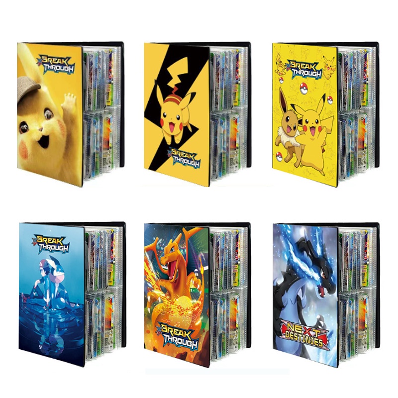 Anime Pokemon Cards Album Book Cool Collections Cartoon Anime Game ...
