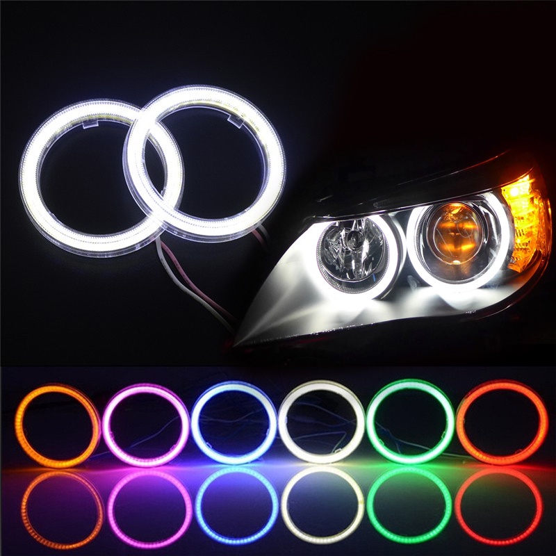 [Ready Stock] 1PC COB Angel Eye Aperture LED Angel Eyes Halo Ring ...