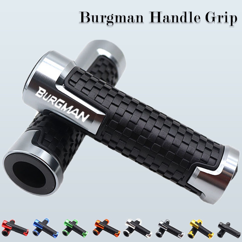 For Suzuki BURGMAN AN125 AN200 AN400 AN650 Motorcycle Handle Grip 7/8 ...