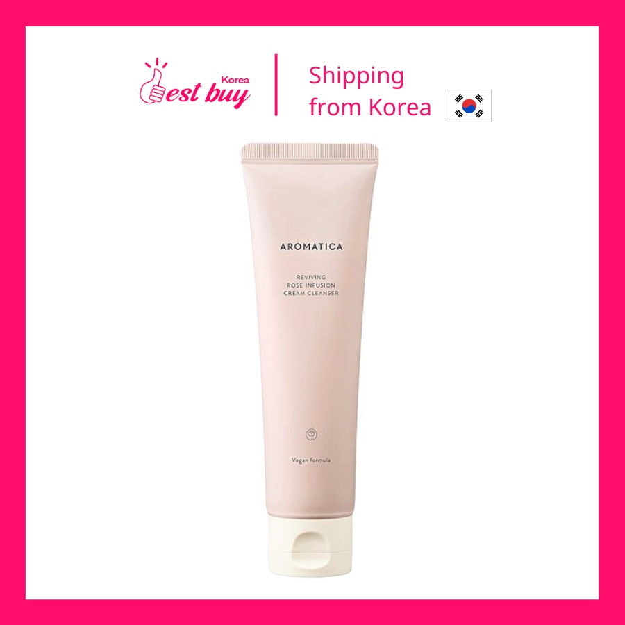 Aromatica Reviving Rose Infusion Cream Cleanser 145g | Shopee Philippines