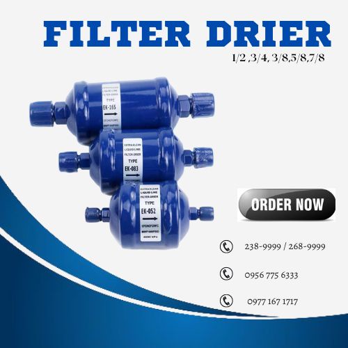 Aircon Filter Drier Transair 1/2 ,3/4, 3/8,5/8,7/8 for air conditioning ...