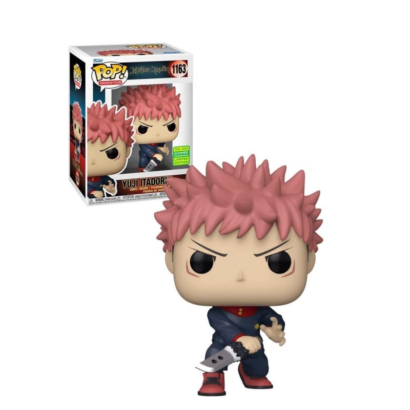 Funko Pop Jujutsu Kaisen 1163 - Yuji Itadori with Knife Vinyl Figure ...