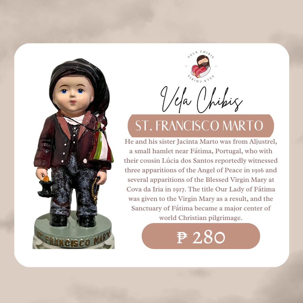 St. Francisco Marto and St. Jacinta Marto (Marto Siblings) Chibi Image ...