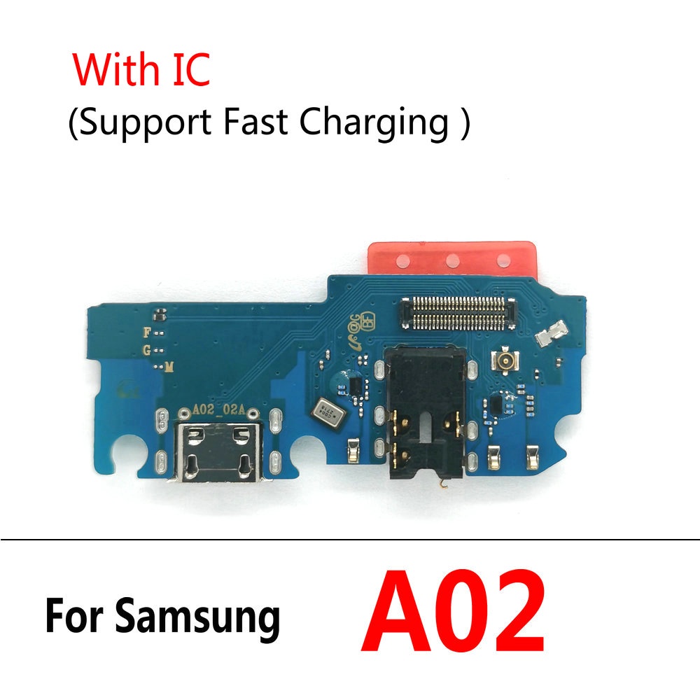 USB Charging Port Board Flex Charging Port With IC For Samsung A02 ...