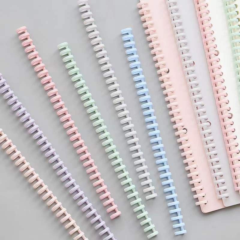 Oumi 30 Hole Loose-Leaf Plastic Binding Ring DIY Notebook Binding ...