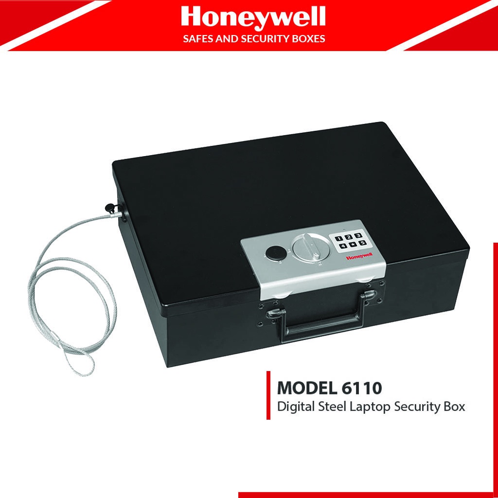 Honeywell Safe 6110 Digital Steel Security Cash Box | Shopee Philippines