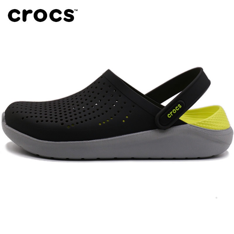 crocs Lite Ride New Beach Men/ Shoes flip flop Men sandals | Shopee ...