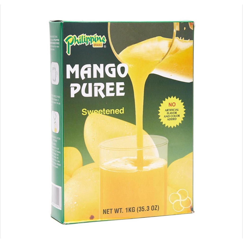 Philippine Brand Sweetened Mango Puree 1kg | Shopee Philippines