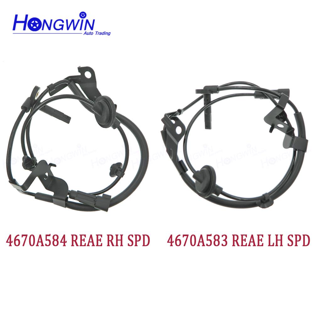 4670A583 4670A584 Rear Left Right New ABS Wheel Speed Sensor For ...