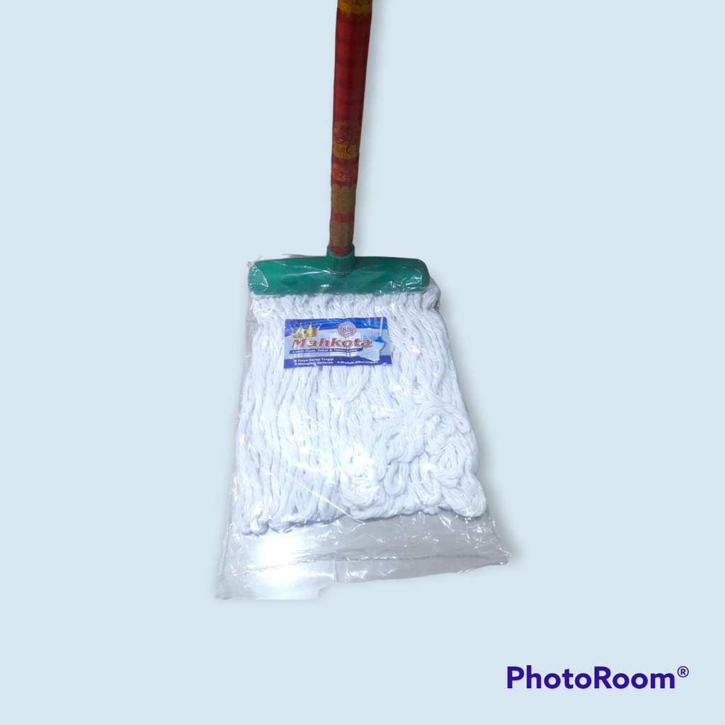 KAYU Wooden HANDLE FLOOR MOP MOP CLOTH HANDLE MOP / WOODEN HANDLE WICK ...