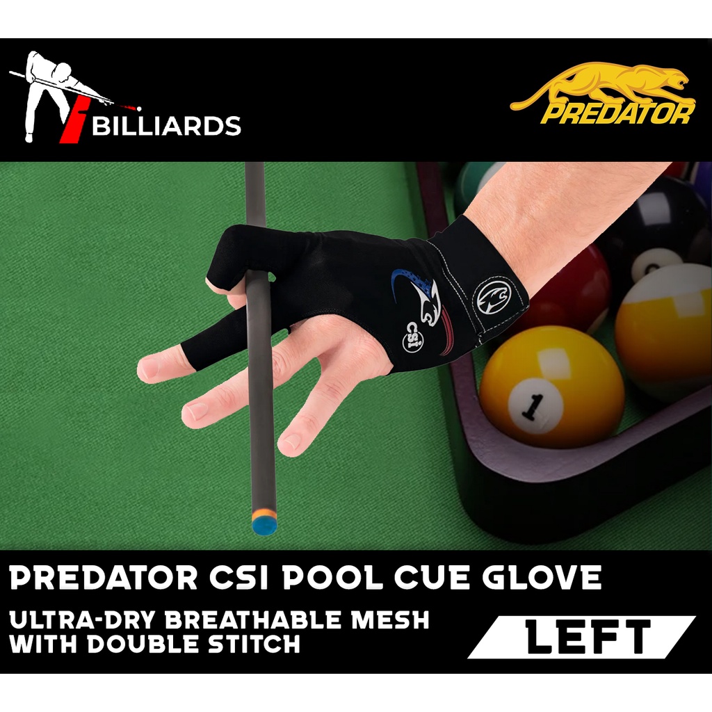 Predator SECOND SKIN CSI POOL GLOVE para sa billiard billiards BLUE ...