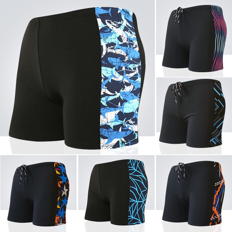 Men Swimming Trunk Quick Dry Breathable Beachwear Fashion Swimming ...