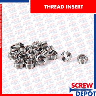 1-5PCS M2-M24 Stainless Helicoil Thread Repair / SS Thread Insert ...