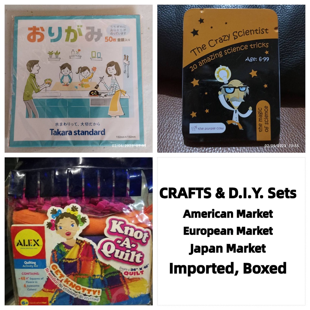 American Market , European Market & Japan Market Imported CRAFTS & DIY ...