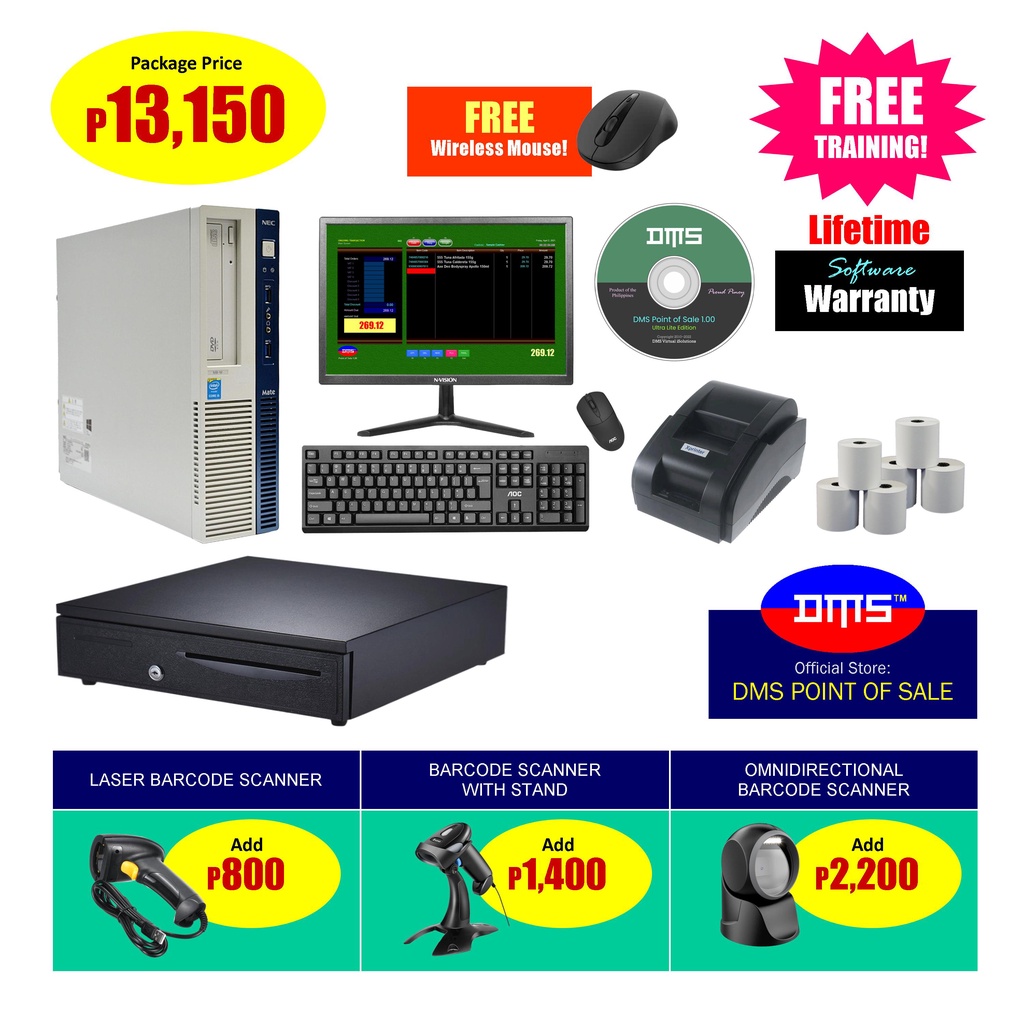 X001 | DMS POS | Point of Sale System | Complete Set | LIFETIME ...