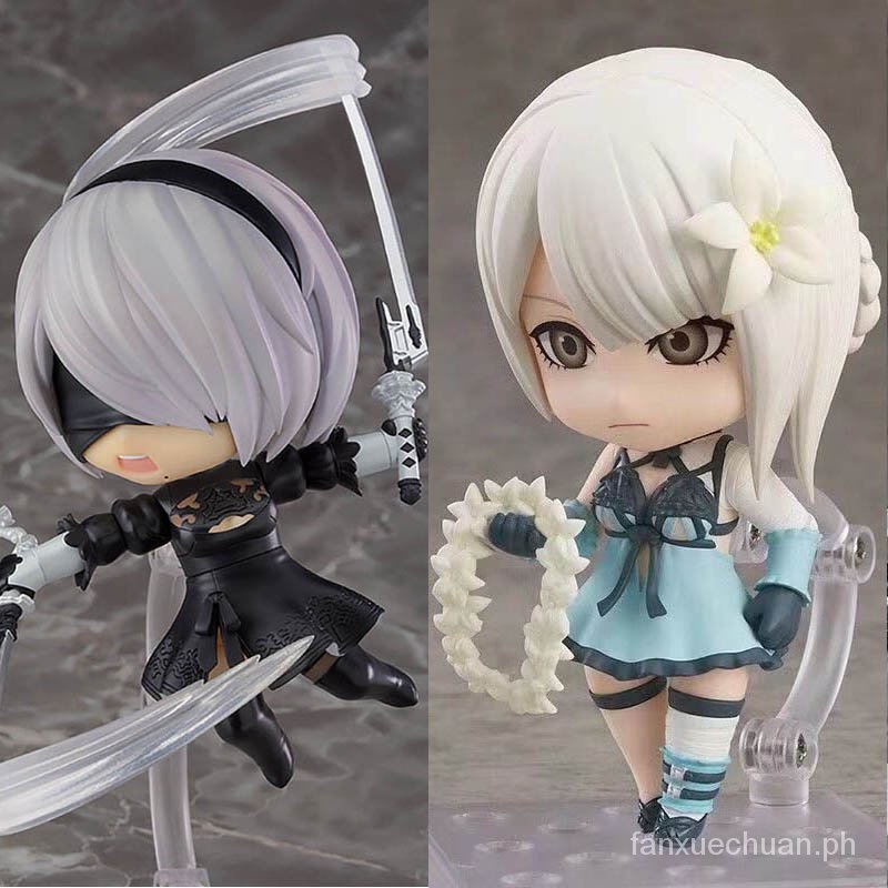 Nendoroid NieR Replicant 1475 NieR Automata 2B 1705 Kaine Figure Action ...
