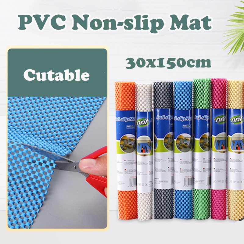 30×150cm Foam Rubber Non-Slip Mat Kitchen Non-Adhesive Drawer Liner ...