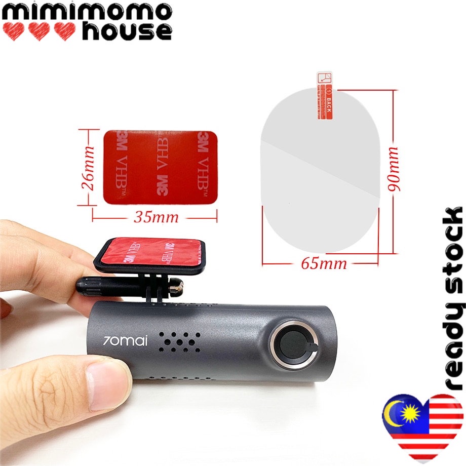 Electrostatic Sticker + Heat Resistant Sticker for 70mai 1S/M300 ...