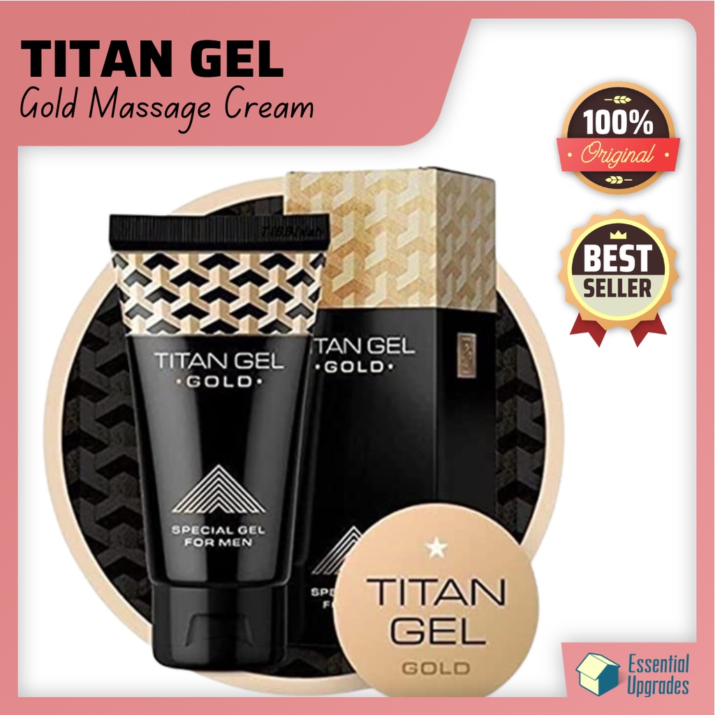 Titan Gel Gold Russian Legit 100% Original Penis Enlargement Cream ...