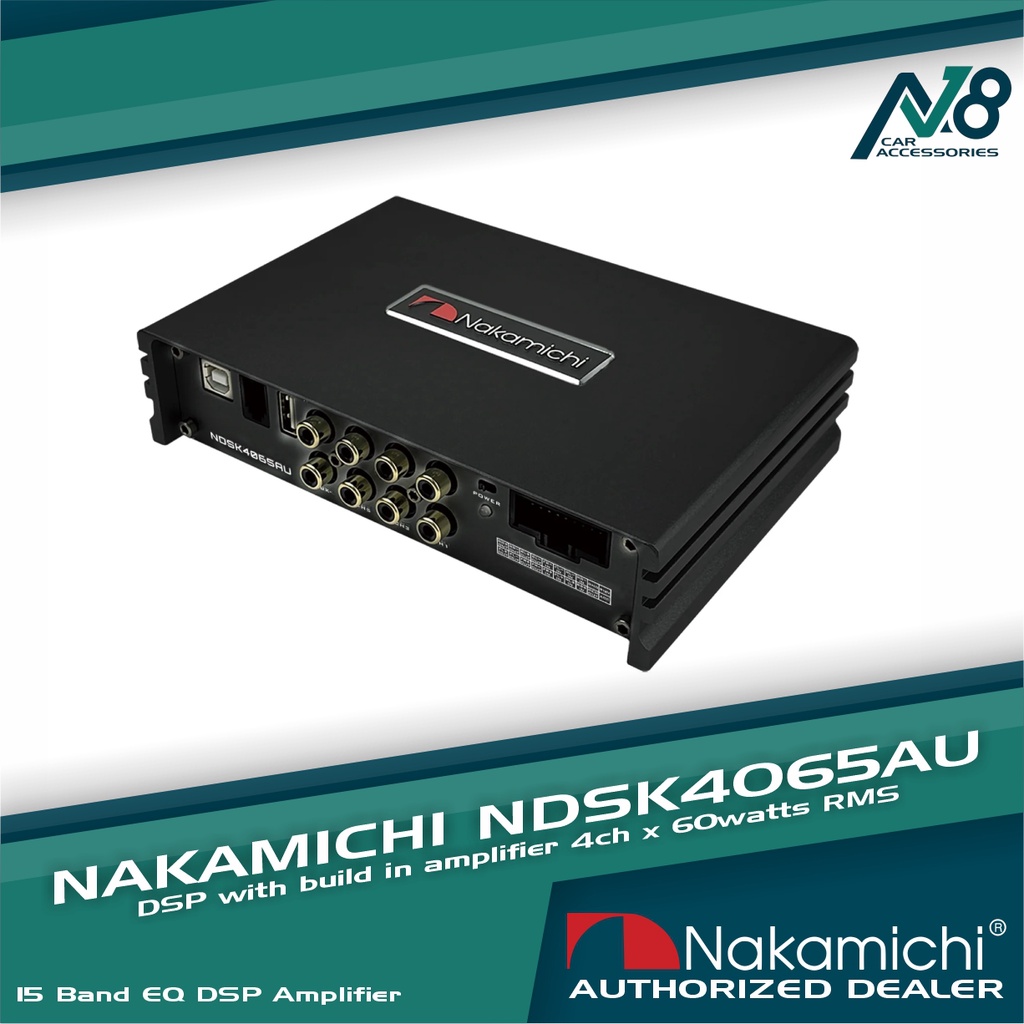 NAKAMICHI NDSK4065AU 6 Channel DSP Amplifier Genuine | Shopee Philippines