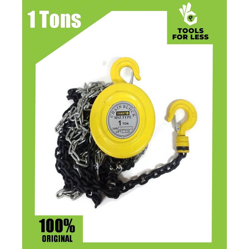 Yamato HSZ Series Chain Blocks (1T, 2T, 3T & 5T) | Shopee Philippines