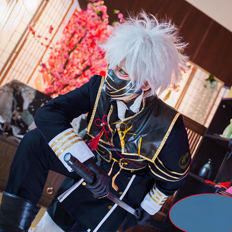 Touken Ranbu Nagikitsune cos military uniform cos clothing animation ...