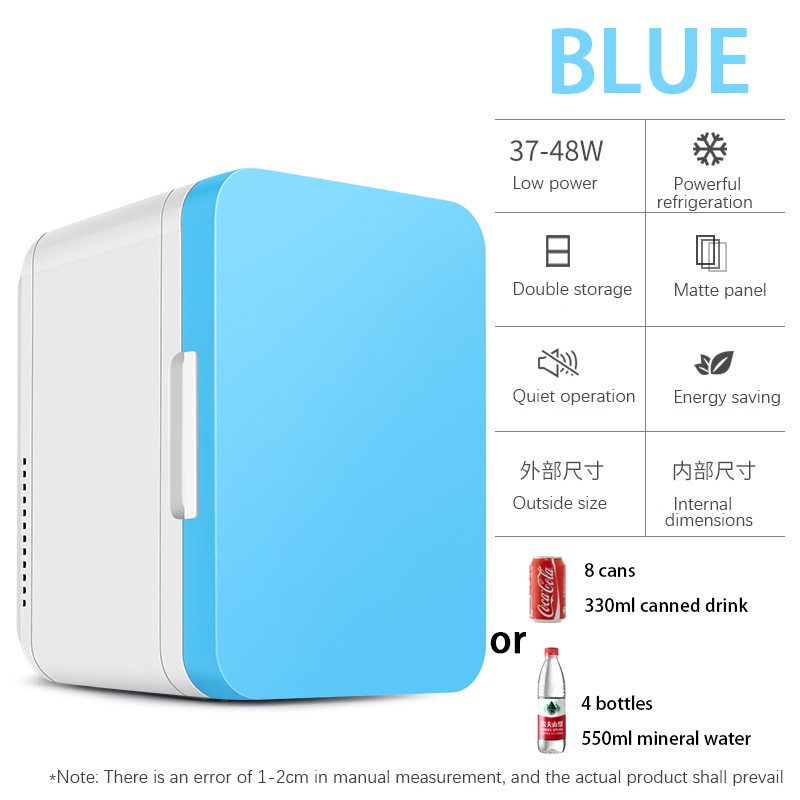 Car Mini fridge refrigerator 8L Beauty Fridge/Skincare Fridge/Cosmetics ...