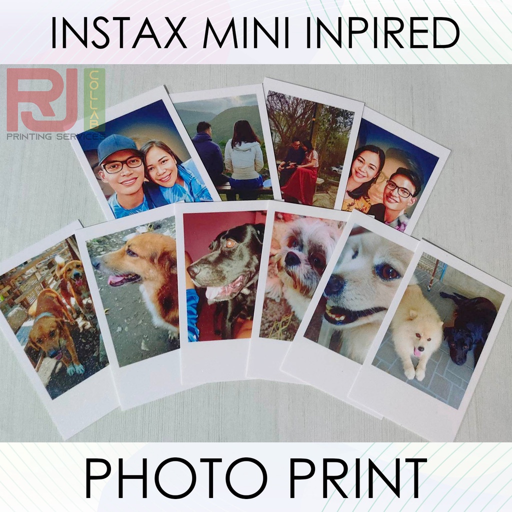INSTAX MINI INSPIRED PHOTO PRINT | Shopee Philippines