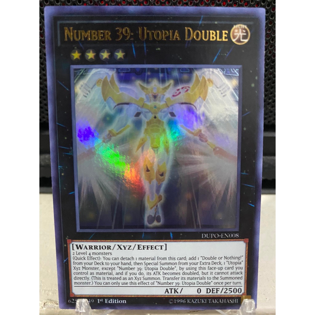 Number 39: Utopia Double - DUPO-EN008 - Ultra Rare 1st Edition | Shopee Philippines