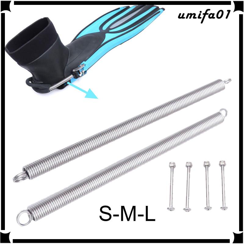[ Portable Diving Fin Spring for Fin Straps Swimming Snorkeling Tool ...