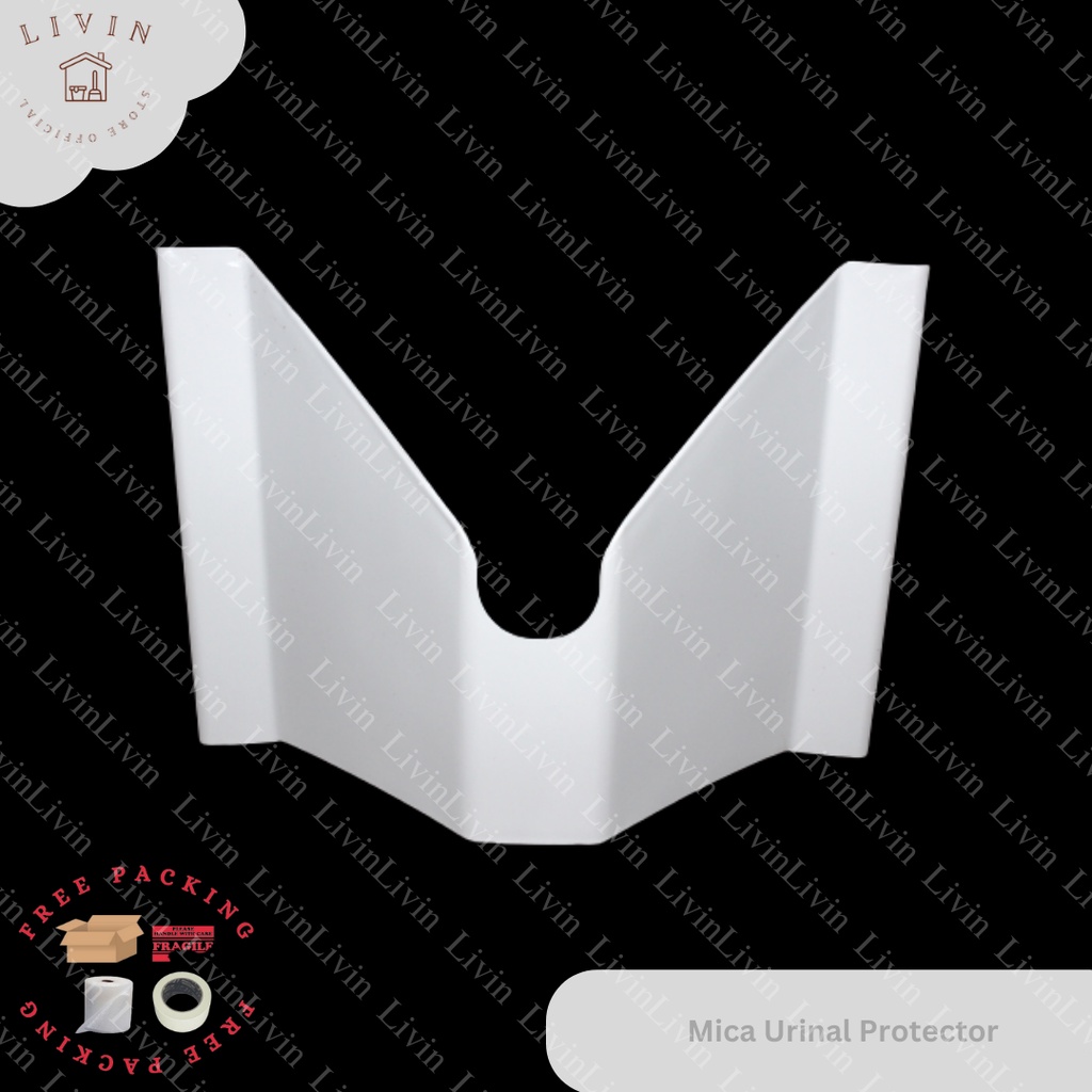 Mica Urinal Protector model U57/Splash Resistant Urinal Divider ...