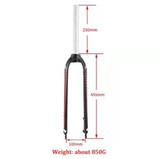 LUTU M6 Mountain Bike Fork Bicycle Front Fork MTB Rigid Fork Ultra ...