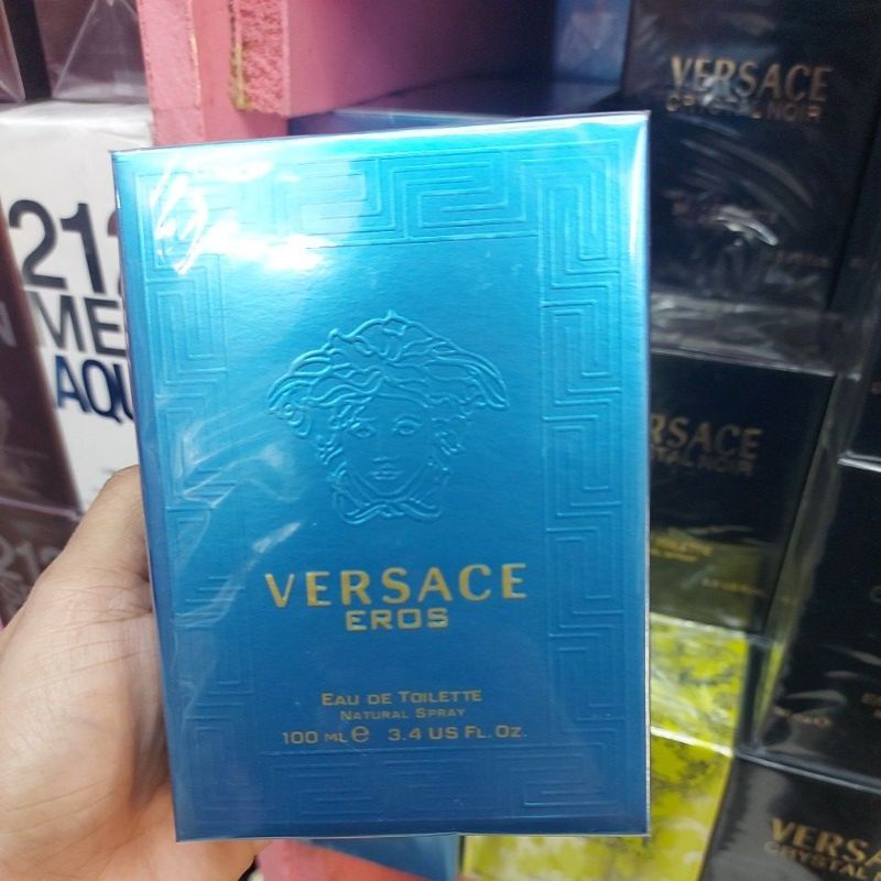 VERSACE EROS EAU DE TOILETTE 100ML | Shopee Philippines