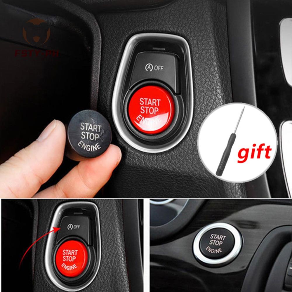 For BMW F Series F30 F20 F10 Car Red Start Stop Engine Push Button ...