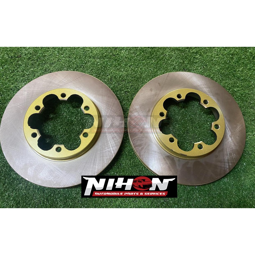 STOCK ROTOR DISC FOR TOYOTA HIACE 2005-2021 YEAR MODEL (1pair) | Shopee ...
